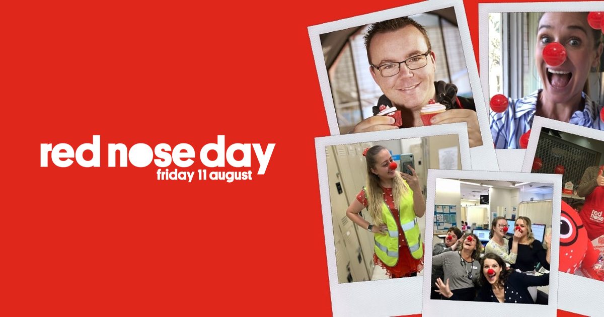 Red Nose Day - Caitlin Border